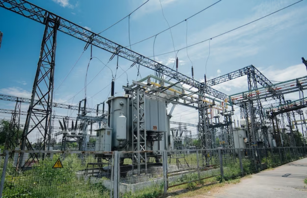 Transmission substation | Transmission Lines in India | transmission ...